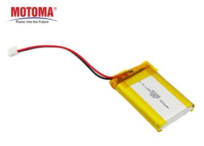 China POS Machine 3.7 V 1500mah Lipo Battery Super Slim With 500 times cycle life for sale