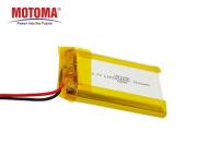 China OBD Tracker 3.7V 1500mAh 803450 Lipo Battery With Low Internal Resistance for sale
