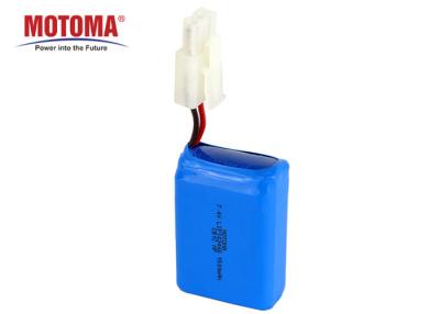 China 7.4V 1500mah POS Machine Battery High Capacity Low Internal Resistance for sale
