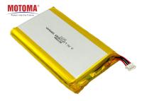 China Motoma Lithium Lipo Battery 3.7V 5000mAh With MSDS UL Certificates for sale