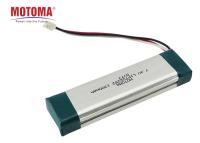 China MOTOMA Medical Lithium Battery 3.7V 1300mAh With Intelligent Protection for sale