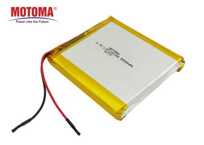 China MOTOMA 3.7 Volt Lithium Rechargeable Battery 5500mAh Flexible Size for sale