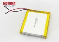 China MOTOMA 3.7 Volt Lithium Rechargeable Battery 5500mAh Flexible Size for sale