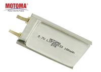 China MOTOMA Wearable Device Battery , Rechargable 3.7 V 180mah Lipo Battery for sale