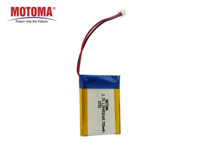 China Earphone 700mAh Rechargeable Lithium Ion Battery , Smart Watch Li Ion Polymer Battery for sale