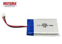 China High Temperature Lithium Polymer Battery 3.7V710mah 6.0*30*38mm Wearable Device Battery for sale
