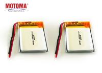 China High Temperature Lithium Polymer Battery 3.7V710mah 6.0*30*38mm Wearable Device Battery for sale