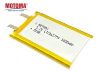 China Customized High Consistency Lipo Battery Pack LIP563759-3.7V3900mAh With Certificates for sale