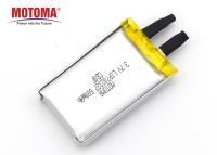 China 3 7v Li Ion Battery 68mAh For Remote Monitor And Car Controller for sale