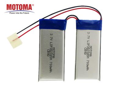 China Rechargeable High Temperature Battery LIP382045 3.7V 700mAh For IOT Device for sale