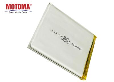 China 3.7 V 2200mah Lithium Lipo Battery Rechargeable For Alcohol Tester for sale