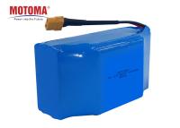 China 36V 4000mAh Cylinder Lithium Ion Battery , 18650 10s Li Ion Battery Pack for sale