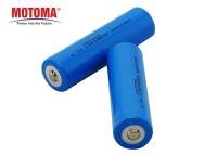 China 3.7 V 18650 Lithium Ion Battery 2600mah , MSDS Rechargeable Battery For Remote Car for sale
