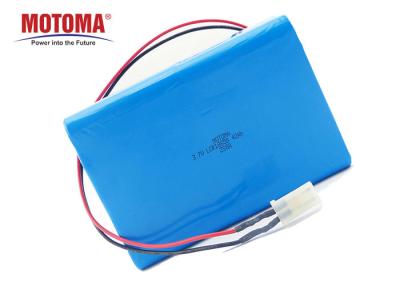 China High Power Toy Rechargeable Battery 3.7V 18650 42Ah With Wires BMS for sale
