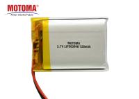 China Fast Charge Battery Battery Pack 3.7 V 720mah 460Wh/L With PCM and Connector For IOT Device for sale