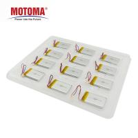 China MOTOMA High Capacity Lithium Ion Battery 3.7V 950mAh With Pcb Wires Connectors for sale