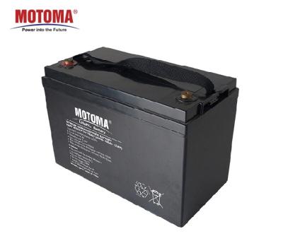 China MOTOMA 12V 100Ah LiFePO4 Battery For Solar Street Light for sale