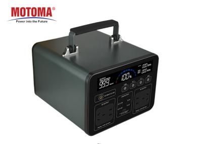 China Pure Sine Wave 110V 220V 500W 1000W Outdoor Portable Solar Power Station With MPPT for sale