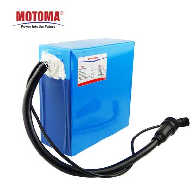 China Custom Rechargeable 12V 50Ah 18650 Lithium Ion Battery For LED Solar Light for sale