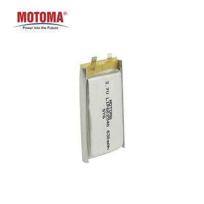 China 3.7V 600mAh Rechargeable Lithium Ion Battery For Medical Healthy Tracker for sale