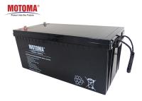 China MOTOMA 12V 200Ah Rechargeable LiFePO4 Solar Batteries for sale