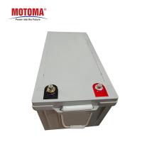 China MOTOMA Deep Cycle Solar Backup Battery 12V 100Ah 200Ah For House for sale