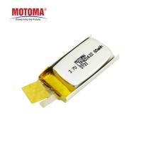 China Rechargeable Small Lipo Battery 3.7V 80mAh With PCB And Wire for sale