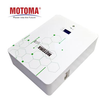 China Wall Mounted 10kwh Solar LiFePO4 Prismatic Battery 48V 200Ah With BMS Built In for sale