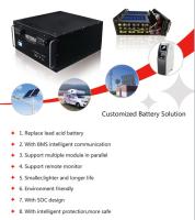 China 48V 100Ah 200Ah ESS LiFePO4 Battery Pack For Solar System for sale