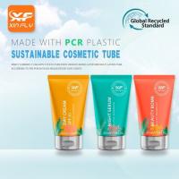 China 50ml PRC plastic Cosmetic Tube Package for Body Lotion with flip caps for facial cleanser and hand cream tube for sale