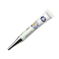 China 15ml 20ml 30ml custom squeeze soft sample Plastic Long Nozzle Eye Serum cream cosmetic Tube with plating lid for sale
