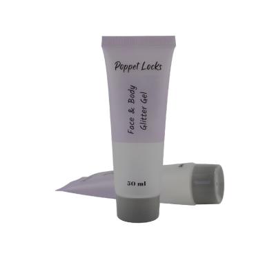 China Customized Empty Plastic Tube BB Cream Skin Care Face Cream Sunscreen Lotion Cosmetic Squeeze Packaging Black Tube for sale