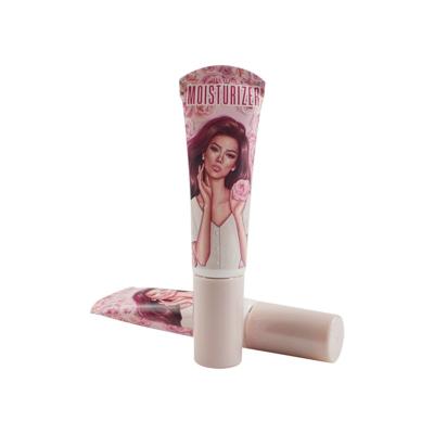 China Customized Printing LOGO Plastic Empty Tube Cosmetic Packaging Skin Care Sunscreen Lotion Cream Laminated Tube for sale