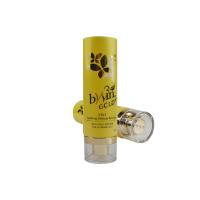 China custom matt frosted empty squeeze hand cream tube plastic lotion cosmetic soft flat tubes packaging for skincare for sale