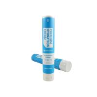 China PE plastic cosmetic packaging tube empty whitening lotion transparent tube packaging squeeze tube 15ml25ml35ml45ml for sale