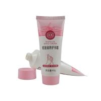 China OEM/ODM Customized Cosmetic Packaging Soft PE Flat Tube Skin Care Lotion Facial Cleanser for Plastic Tube container for sale