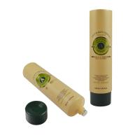 China custom empty facial cleanser lotion cream packaging tubes for plastic aluminum Gold Silver plastic extrusion layer tube for sale