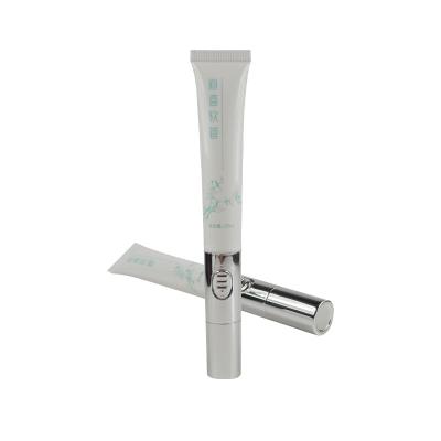 China PE Tube Cosmetic Packaging 30ML40ml50ml60ml Soft Plastic Squeeze Tube Skin Care Isolation BB Cream with long nozzle for sale