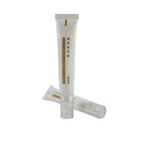 China Wholesale Custom Empty Squeeze Tube White Laminated Cosmetic Hand Cream Tube Plastic Tube PE Packaging Manufacturer for sale