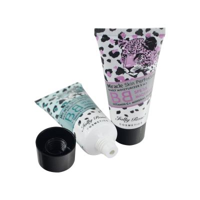China Soft plastic 20ml30ml40ml50ml extruded tube empty tube sunscreen cosmetics packaging PE lotion essential oil tube for sale