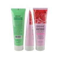 China Customized Empty Soft Plastic Skin Cream Lotion Tube PE Tube Cosmetic Packaging Composite Tube Manufacturer Black for sale