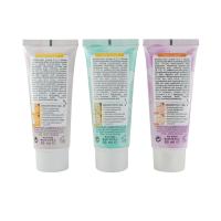 China 100ml 120ml 150ml plastic tube hand cream squeezing tube cosmetics facial cleanser custom printed logo packaging tube co for sale