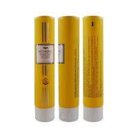 China Printed oval hand cream plastic squeeze tube customized cosmetics sunscreen lotion packaging 75ml 100ml empty container for sale
