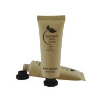 China Printing LOGO PE Tube Hotel Set Shower Gel Body Lotion Conditioner Empty Plastic Tube Cosmetic Packaging Tube for sale