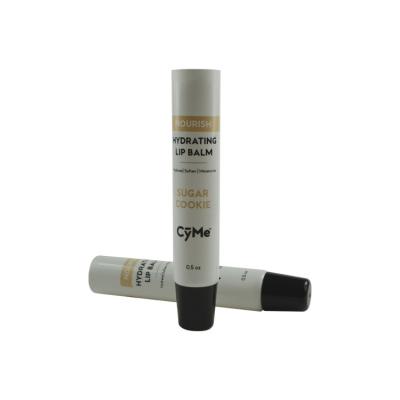 China Eco Friendly PE Facial cleanser Container Flip top Cap Face Wash Cosmetic Plastic Squeeze Tube Packing for sale