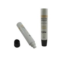 China Eco Friendly PE Facial cleanser Container Flip top Cap Face Wash Cosmetic Plastic Squeeze Tube Packing for sale