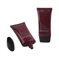 China luxury custom black facial cleanser plastic packaging cream cosmetic tube for face wash for sale