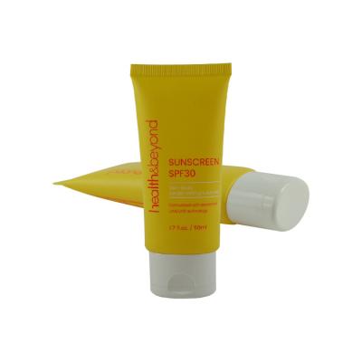 China Cheap Empty 50 100 120 150 200 300 ml PE Plastic Cream Glossy Red Squeeze Soft Cosmetic Tubes for sale
