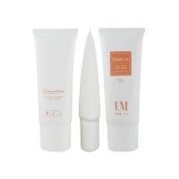 China Full color offset printing soft plastic cosmetic tube for sale