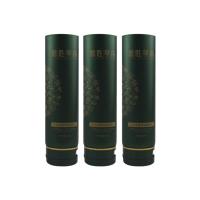 China facial cleanser cosmetic tubes PE plastic tube for cosmetics skincare squeeze cosmetic tubes for sale